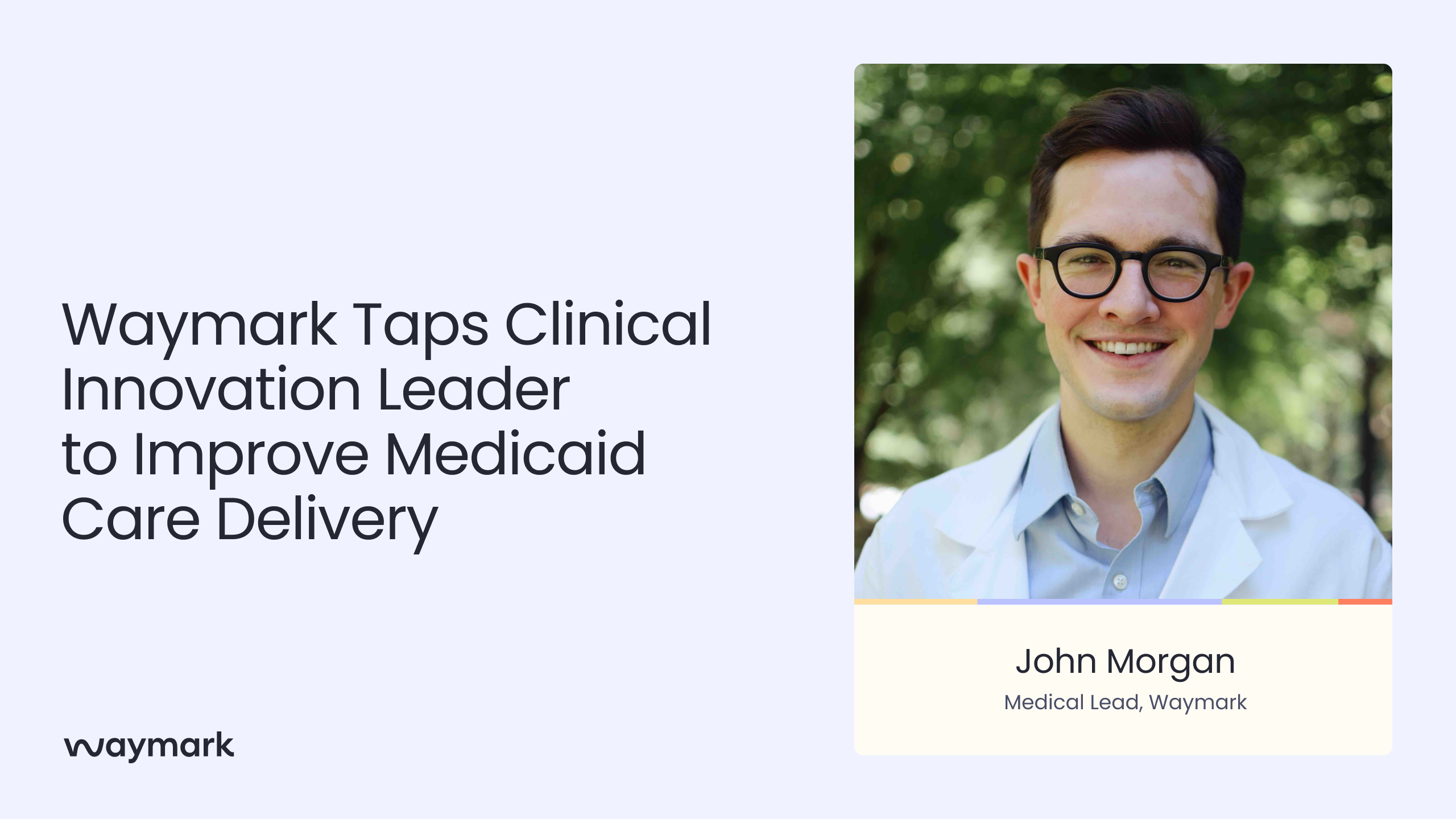 Dr. John Morgan, former Chief Clinical Innovation Officer for Virginia ...