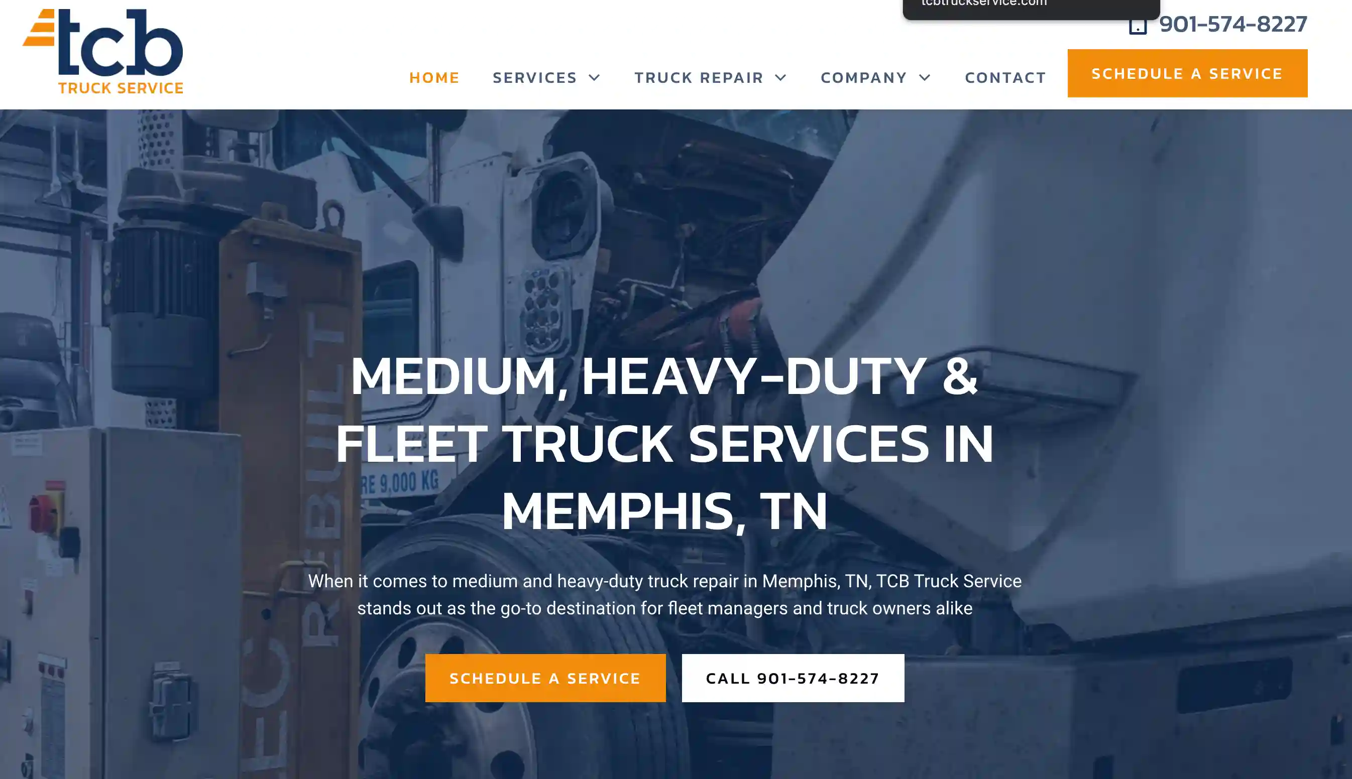 Medium, Heavy-Duty Truck Service in Memphis, TN