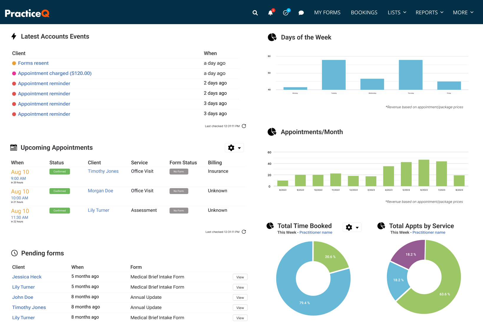 Customizable Practice Management & EHR Software | PracticeQ
