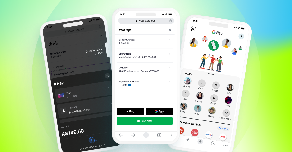 What is the difference between Instant Checkout and Google & Apple Pay?