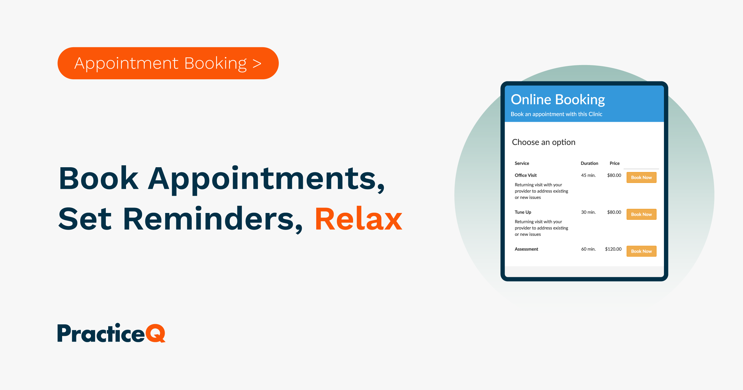 Appointment Booking - Patient & Staff Scheduling Software