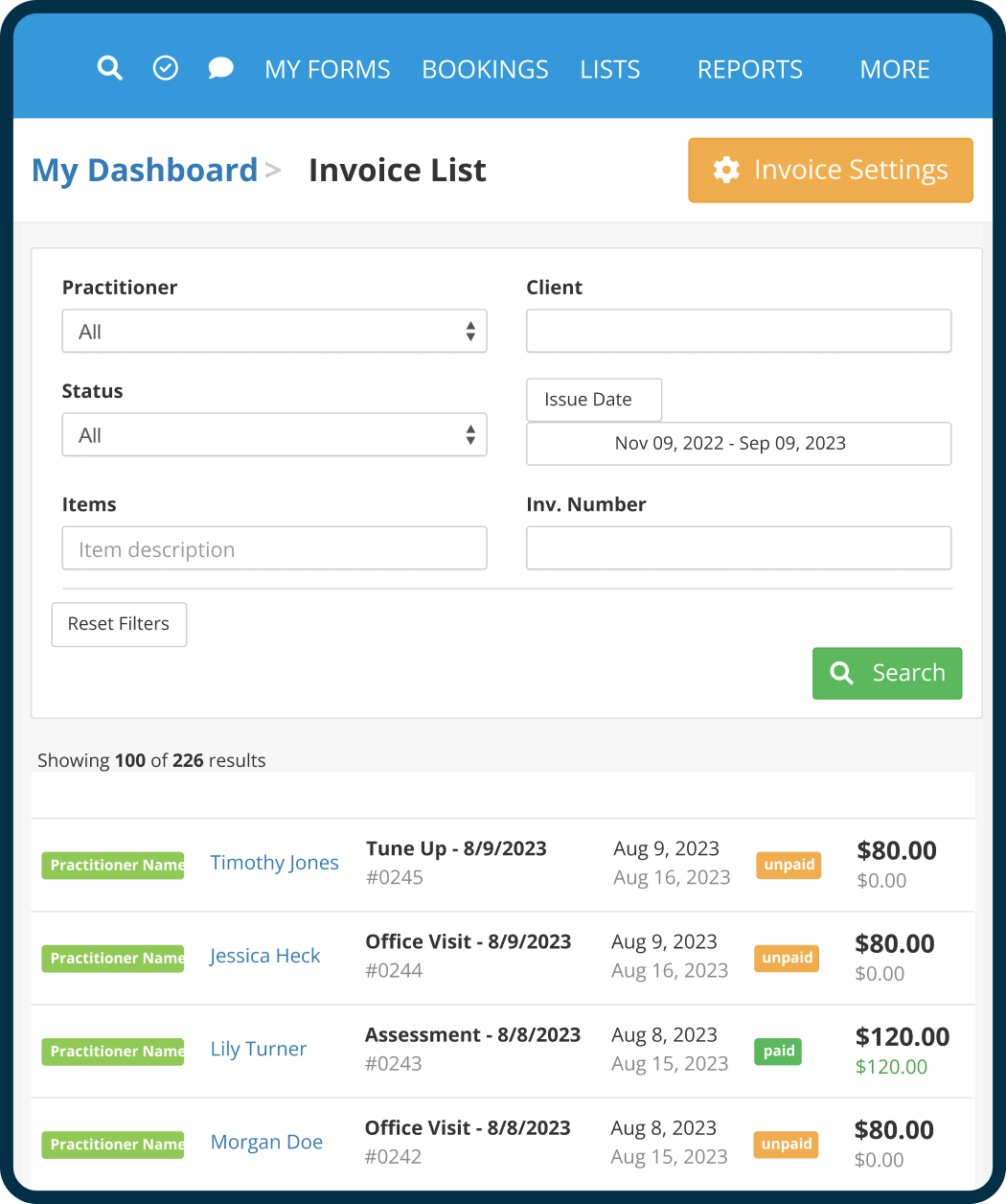 Payment Processing Software | PracticeQ Patient Management