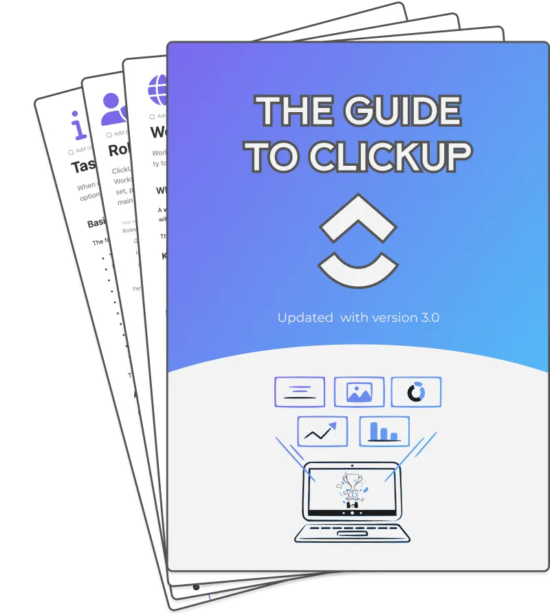 Free ClickUp Guide by UpSys - Discover ClickUp in a Day