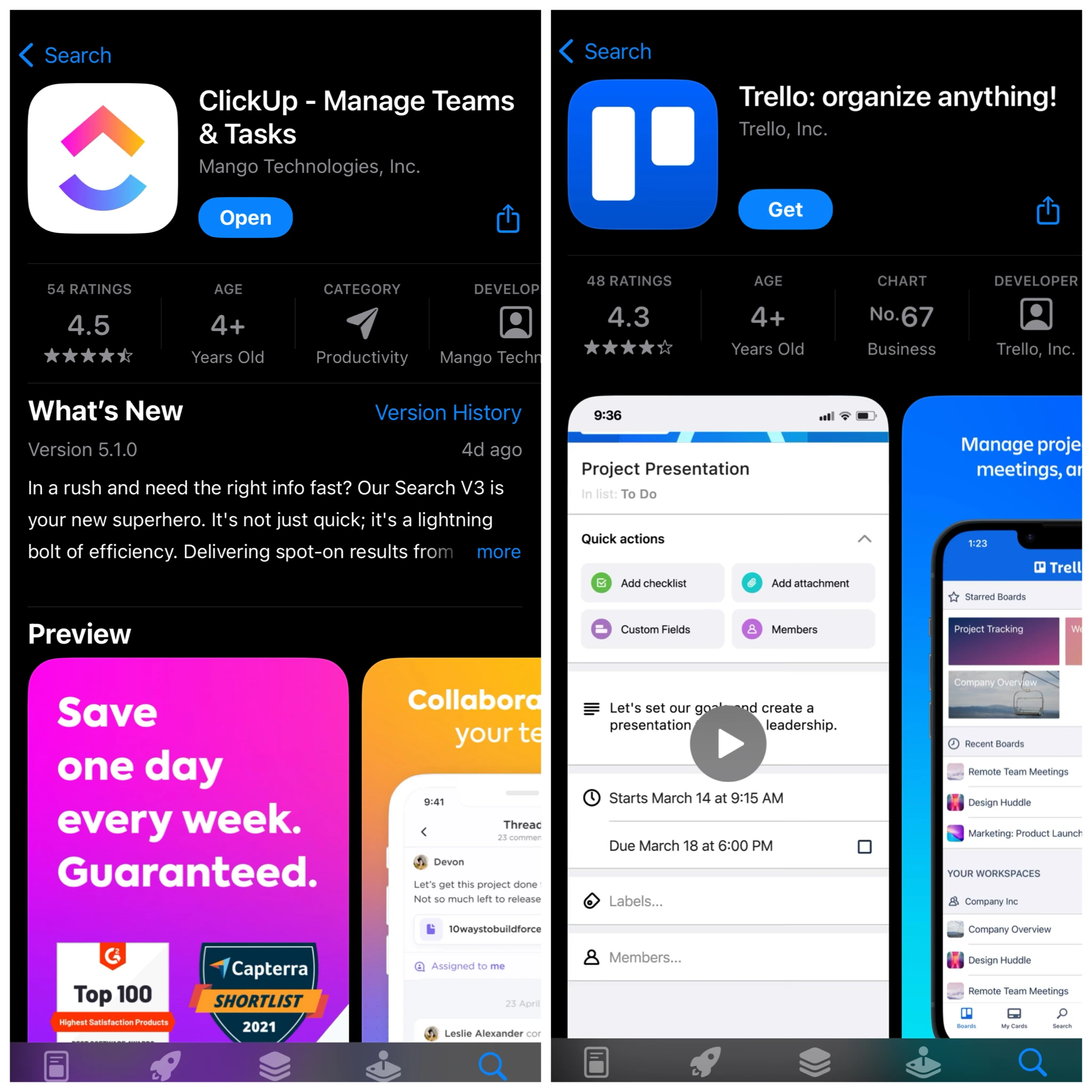 ClickUp vs Trello: which is the best app for Kanban in 2024?