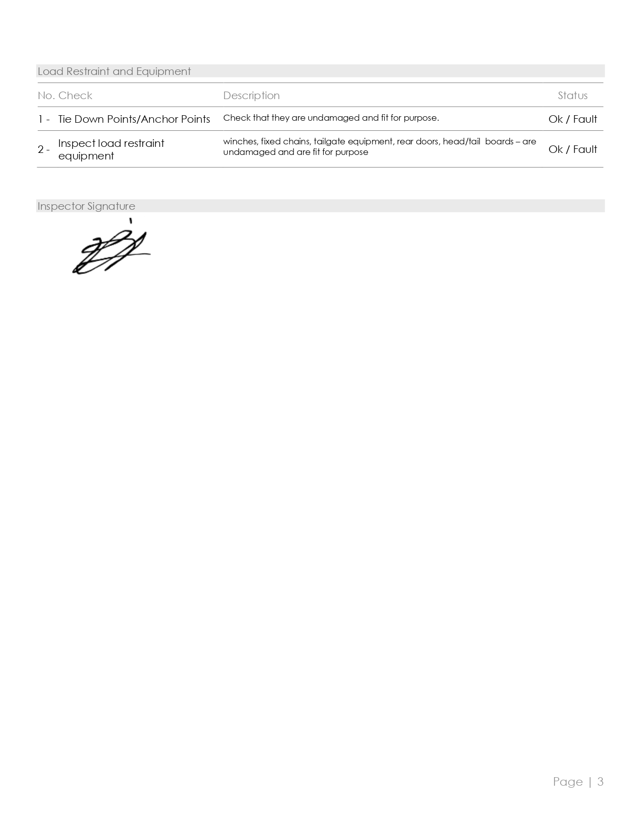FREE Maintenance checklist for trailers (Transassit)