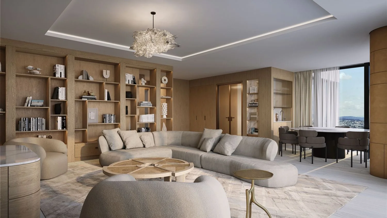 3D Visualization of Buckingham Green residential interiors, UK | PIXREADY