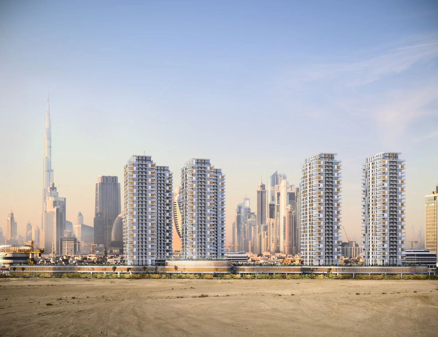 3D Visualization of Dubai’s Residential Compound | PIXREADY