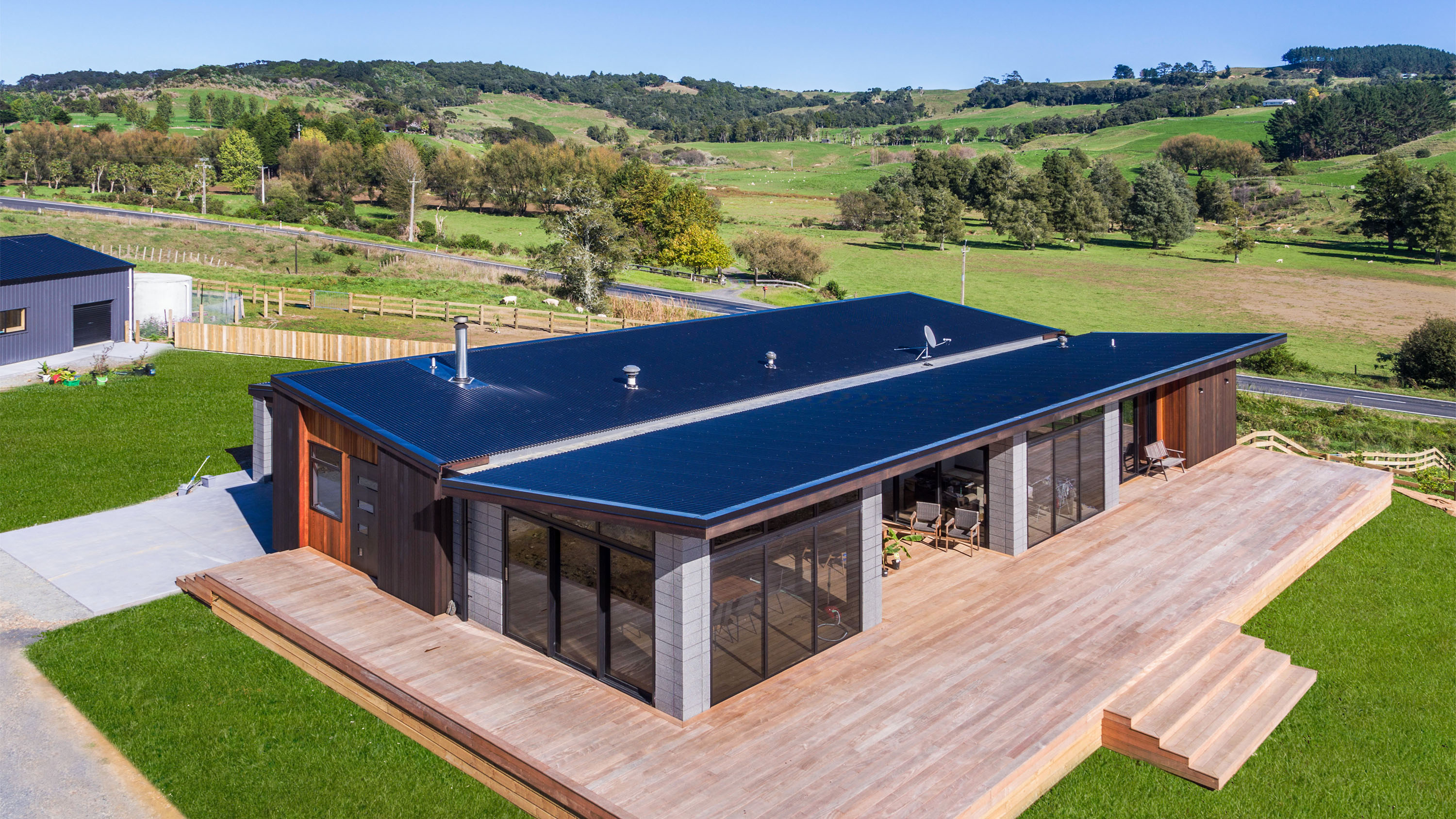 Achieve a Classic Corrugate Look Down to 4 Degrees with Roofing Industries