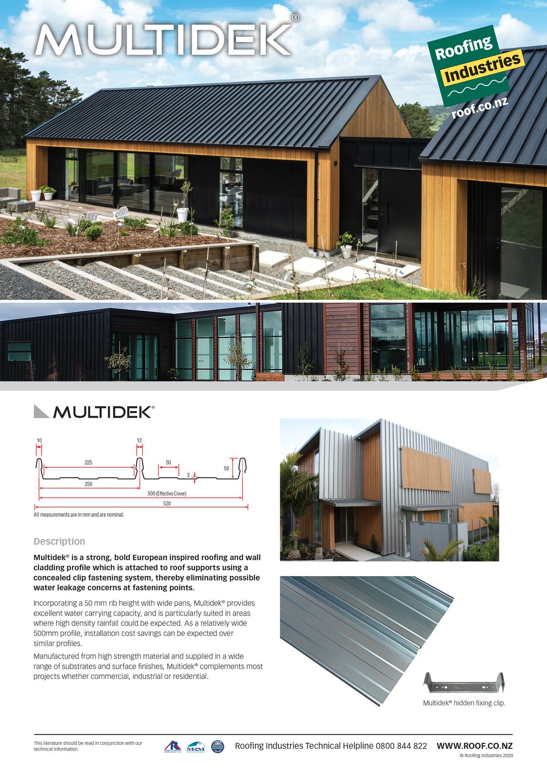 Multidek® - Roofing Industries