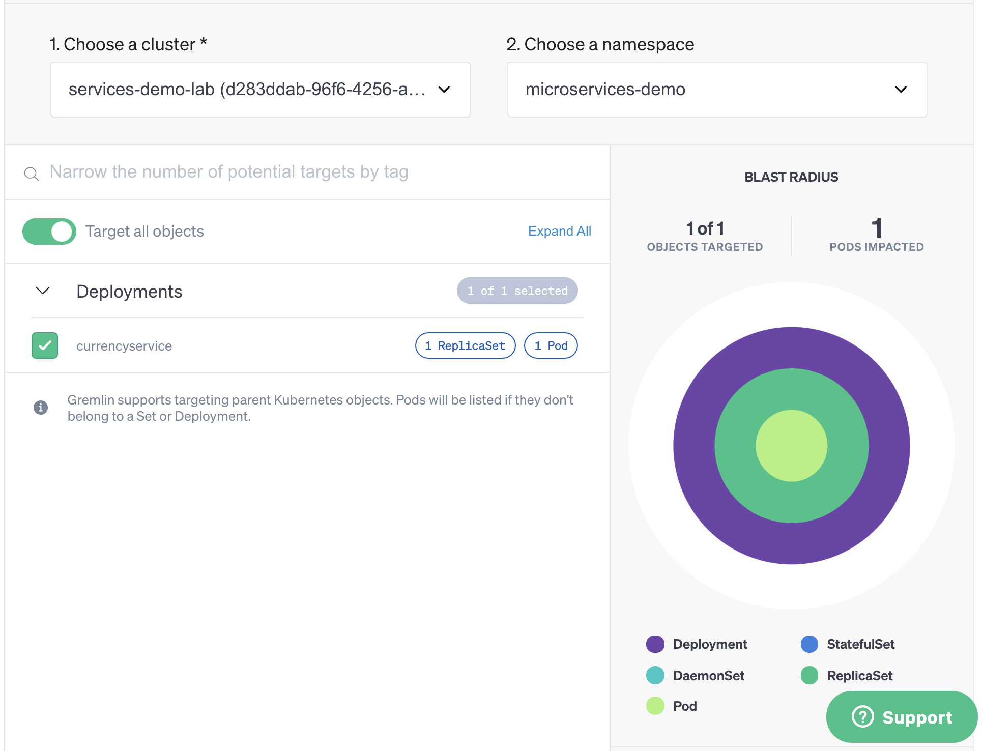How to run a chaos experiment on a service using Gremlin