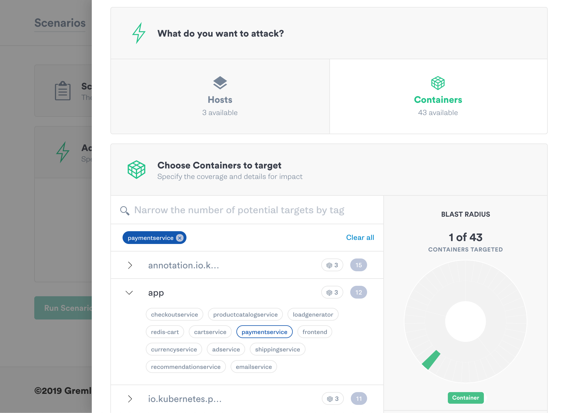 Gremlin Scenarios Walkthrough