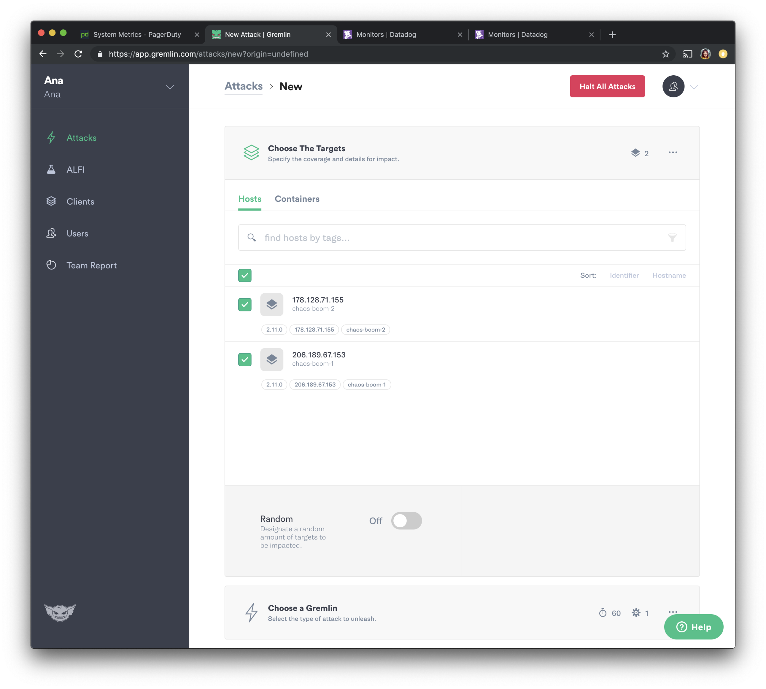 Chaos Engineering for PagerDuty Alerts