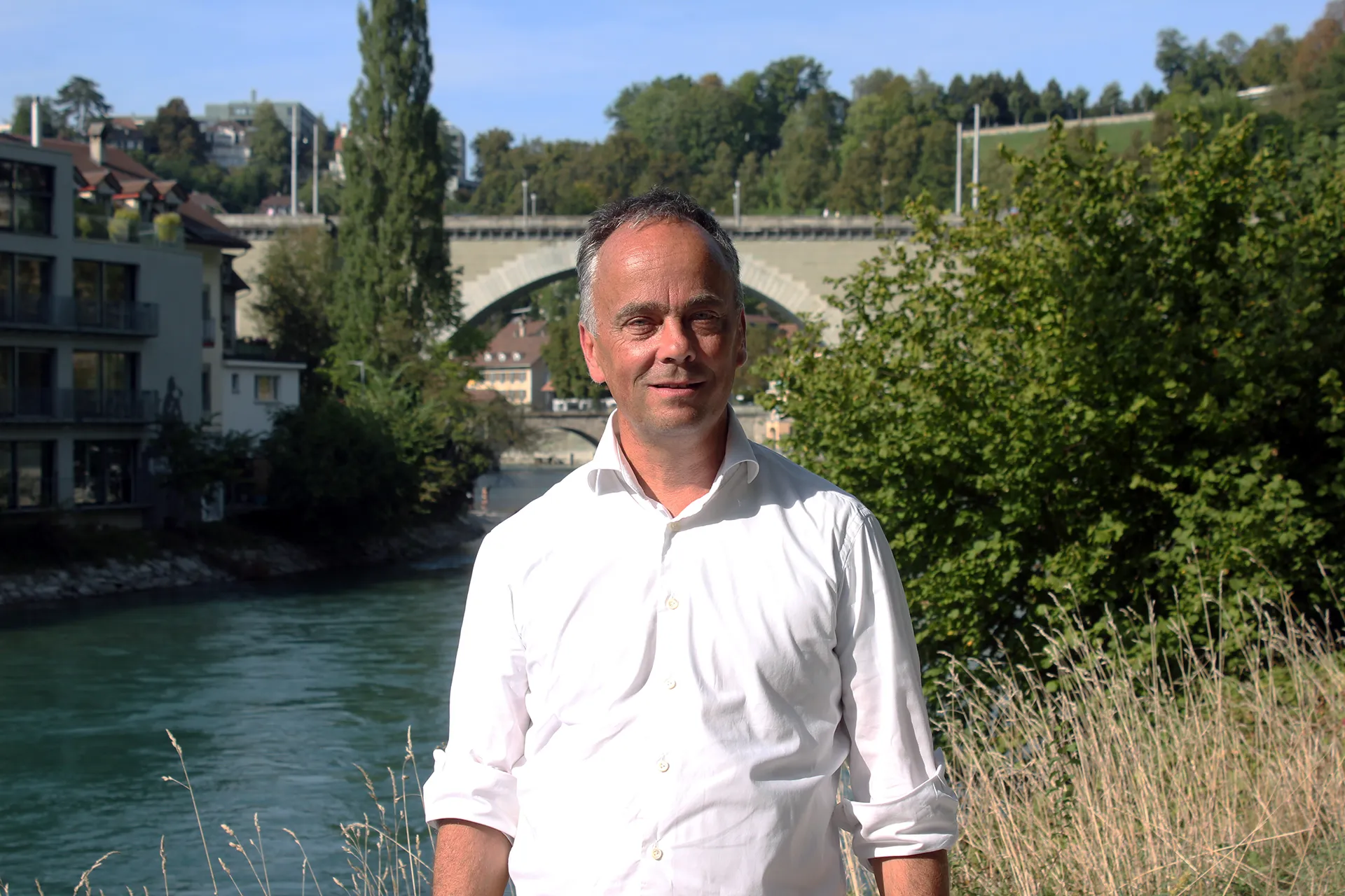 An der Aare mit: Karl-Martin Wyss von der BEKB - Story