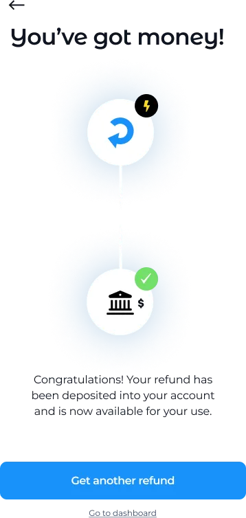 Fastback - Your Refund. Instantly.