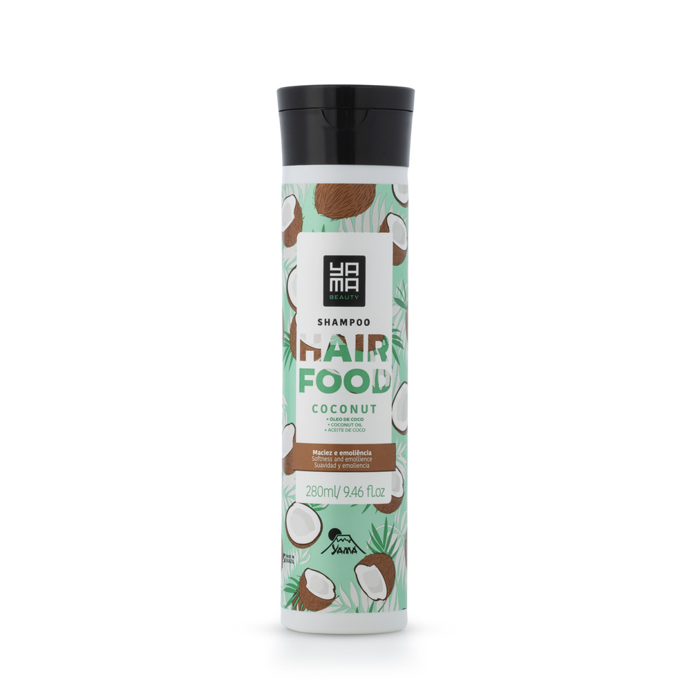Yamá Hair Food Shampoo Coconut 280ml - Yamá Beauty