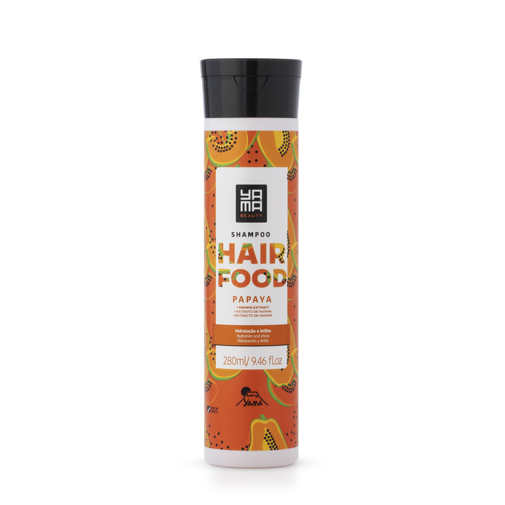 Yamá Hair Food Shampoo Papaya 280ml - Yamá Beauty