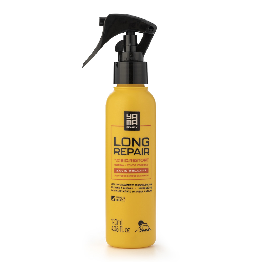 Long Repair Leave-In Strengthening Spray 120ml - Yamá Beauty