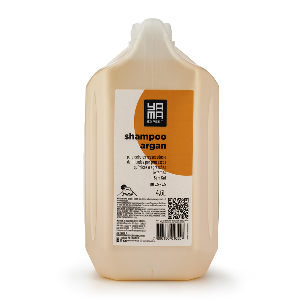 Argan Shampoo 4,6L - Yamá Expert