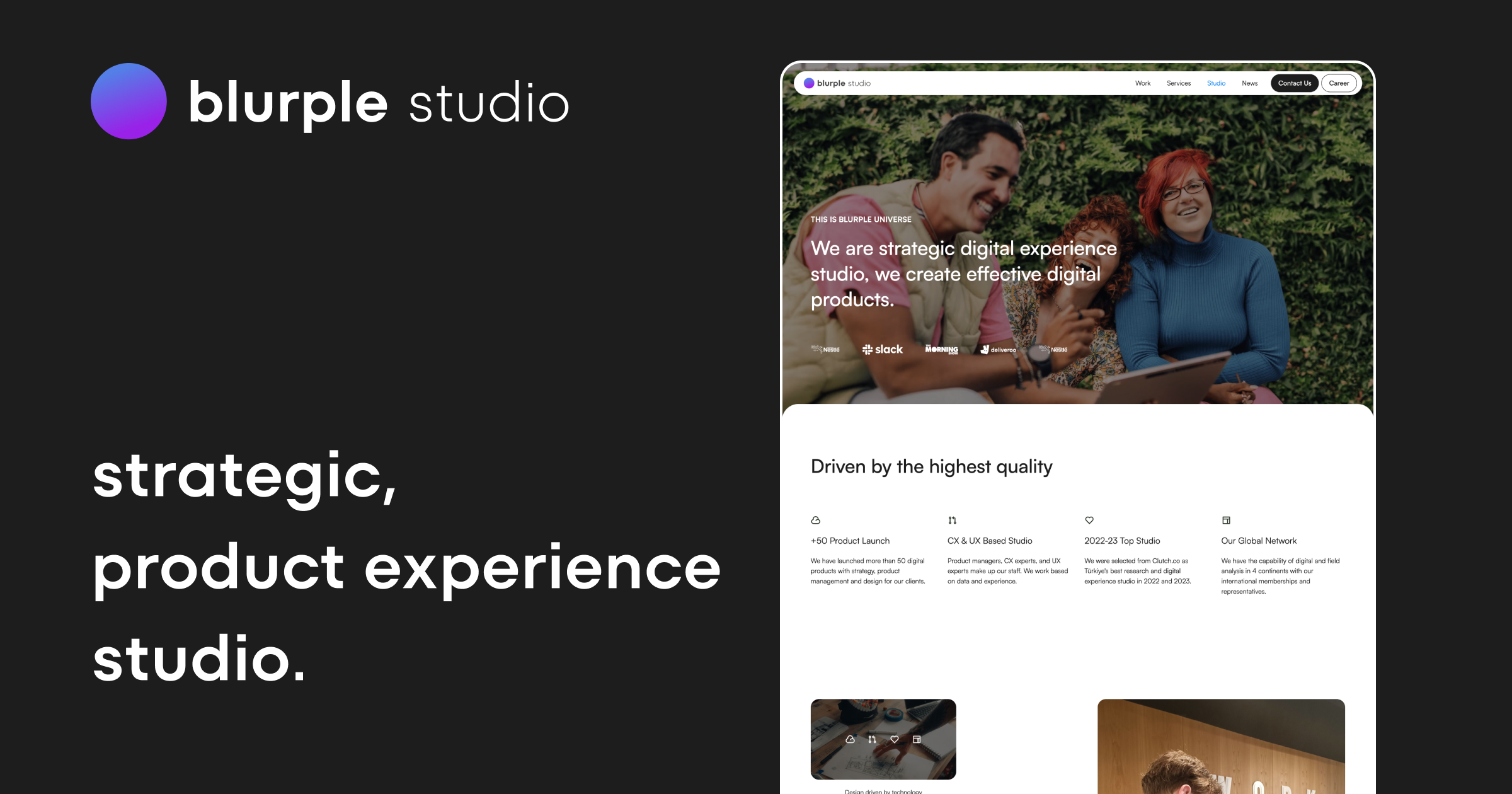 blurple | product experience studio