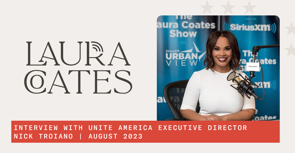 Nick Troiano on The Laura Coates Show | Unite America