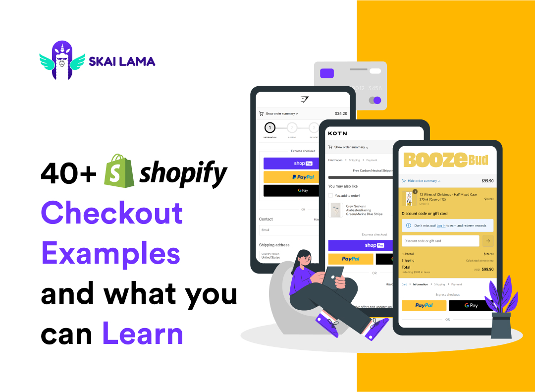 40+ Shopify Checkout Examples and What you can Learn | Skailama