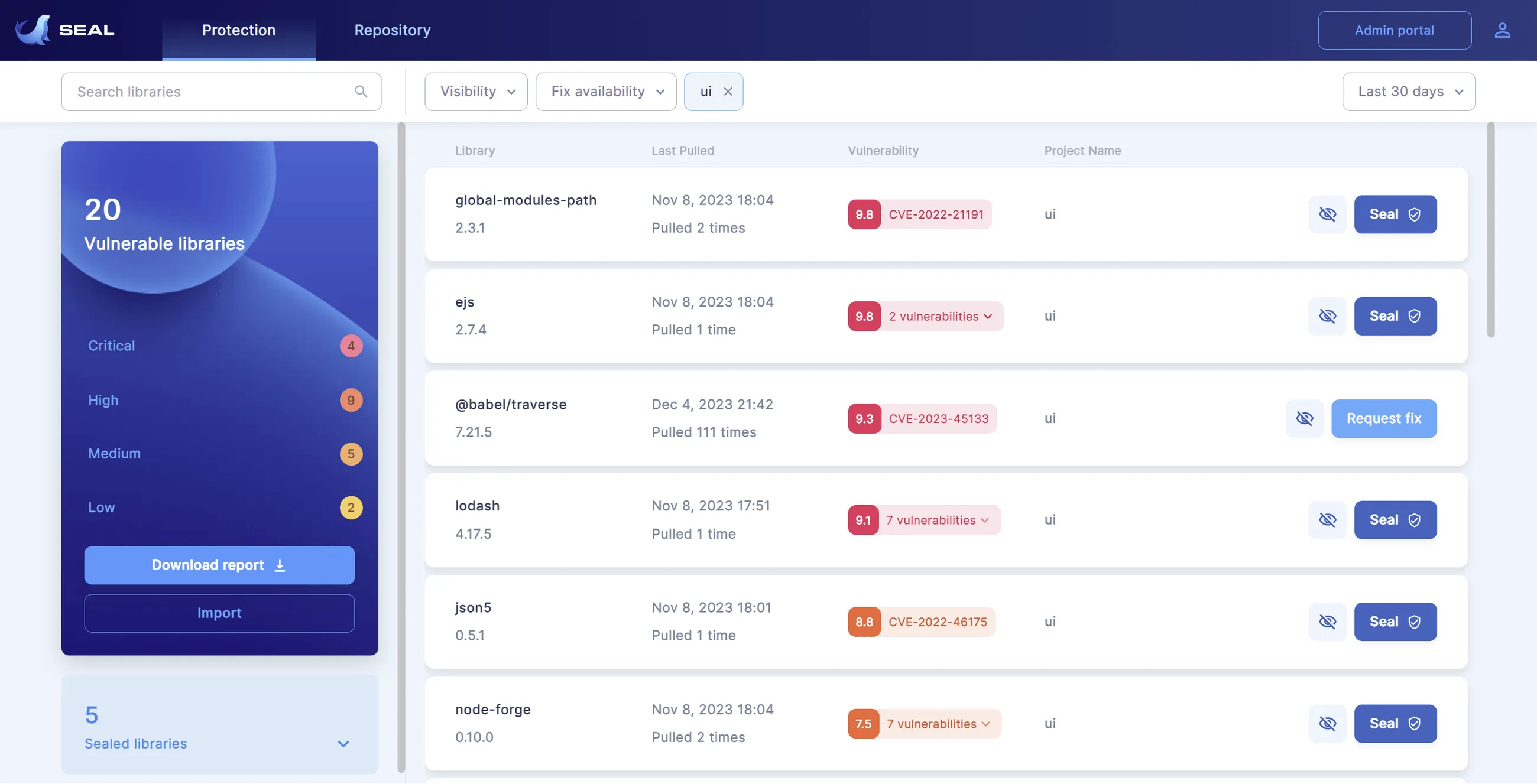 Plans and Pricing | Seal Security
