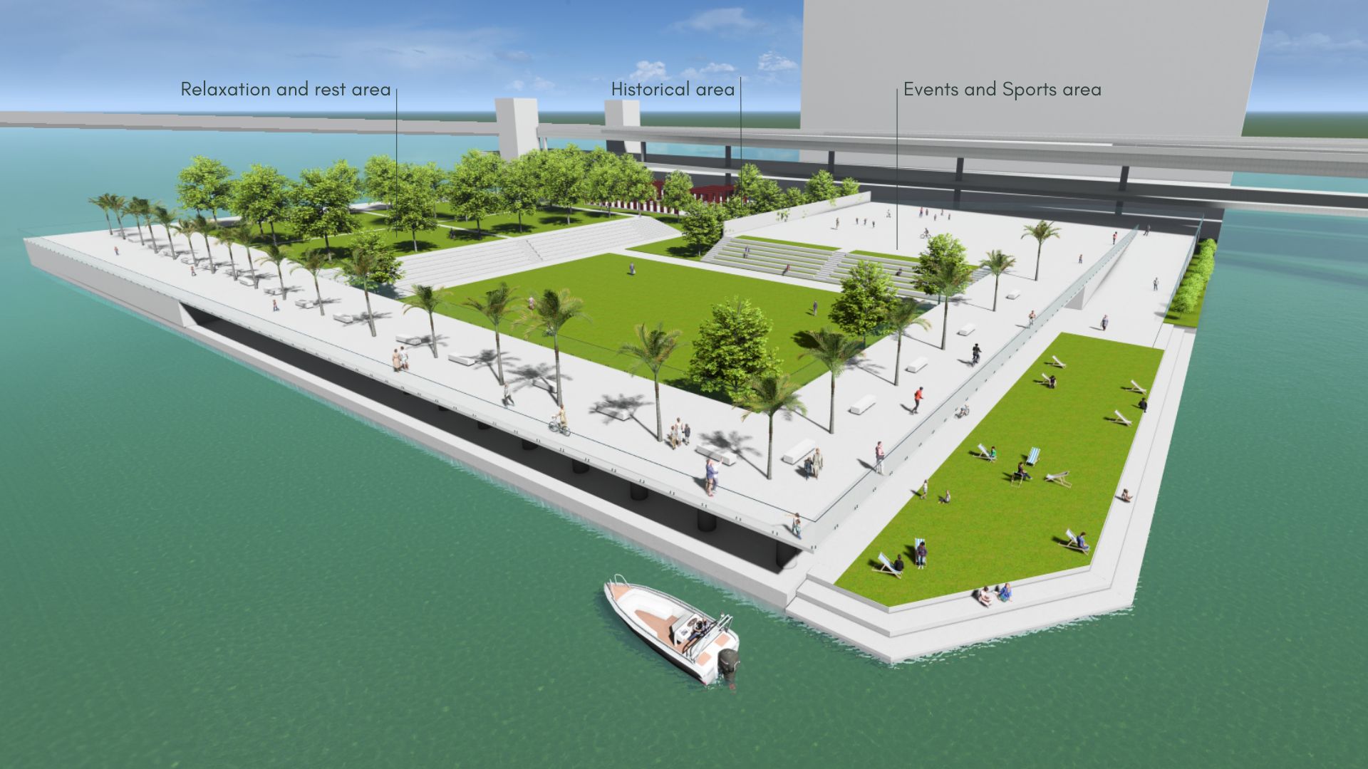 The Future of DuSable Park — Design Competition - Design: Leslie ...