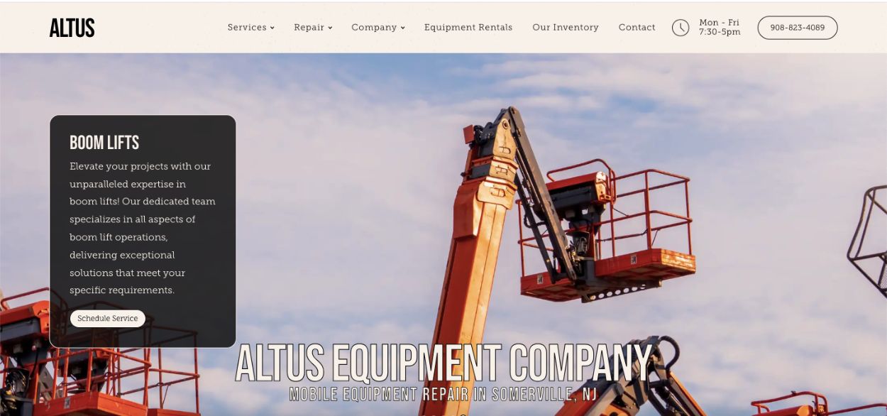 Heavy Equipment Inventory | Altus Equipment Co.