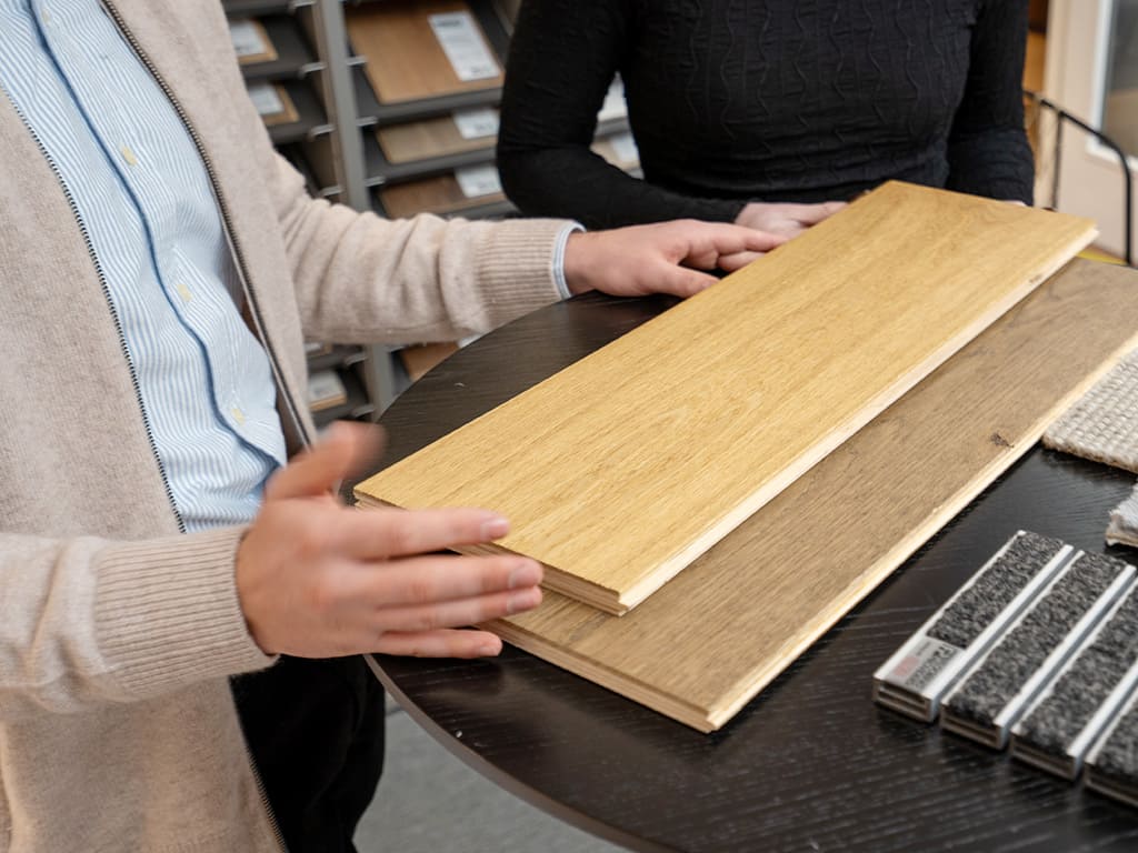 Dublin's commercial flooring showroom
