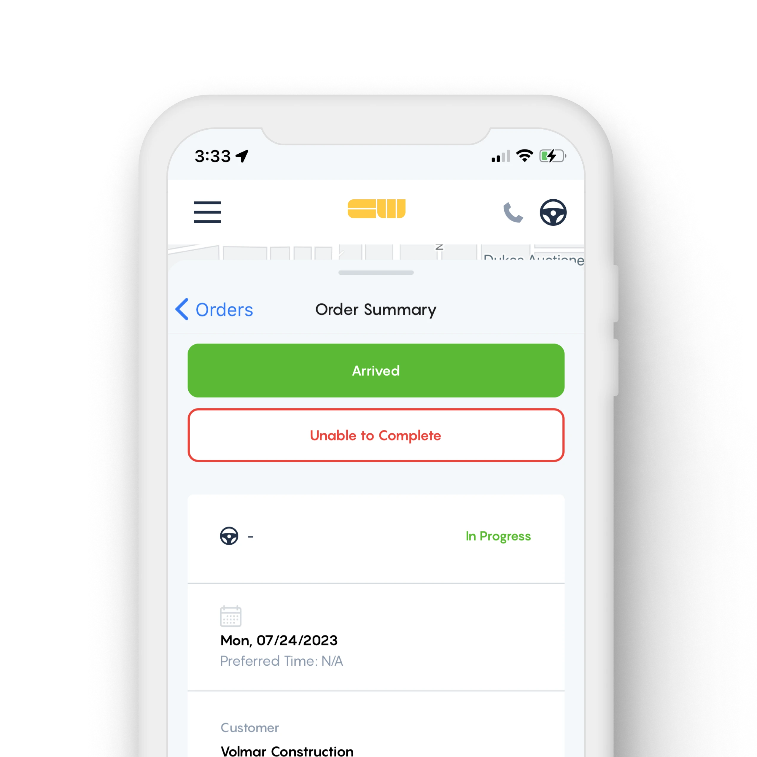 Garbage Truck Route App (iOS & Android)