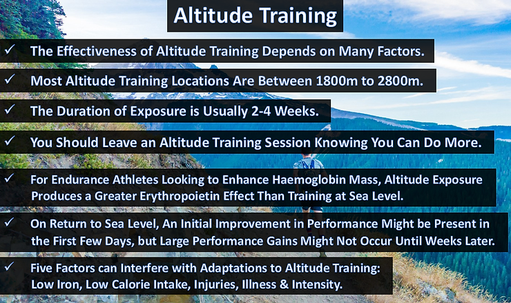 Altitude Training