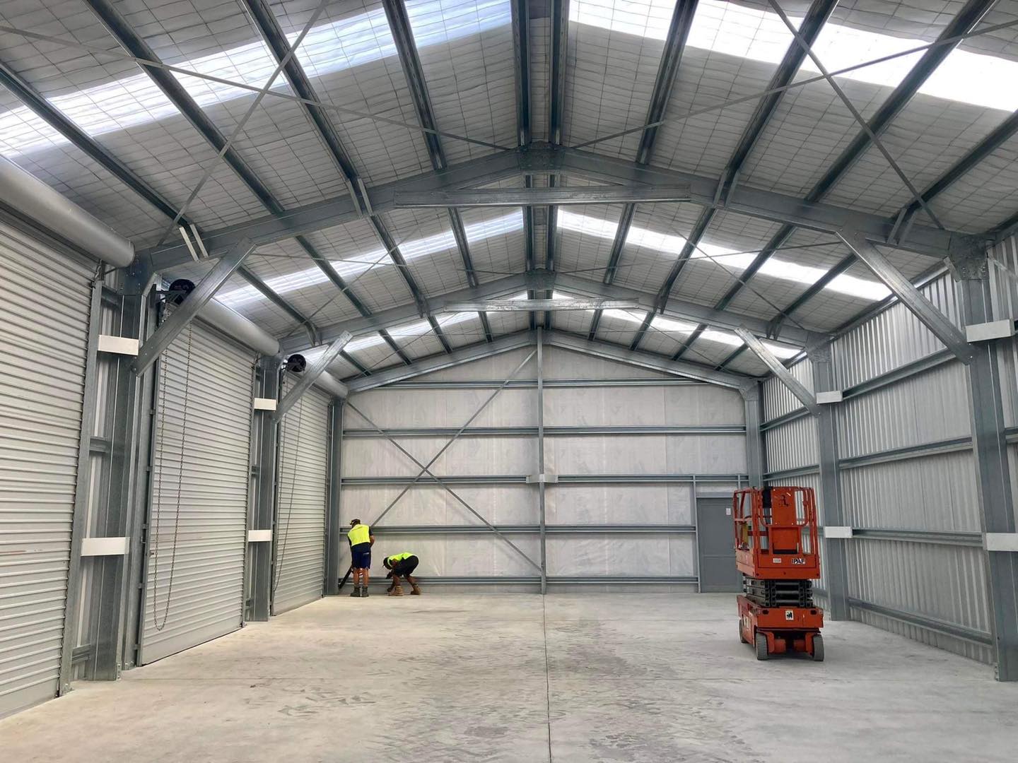 20m x 10m standing 5m high at the gutter - Waghorn Steel Building