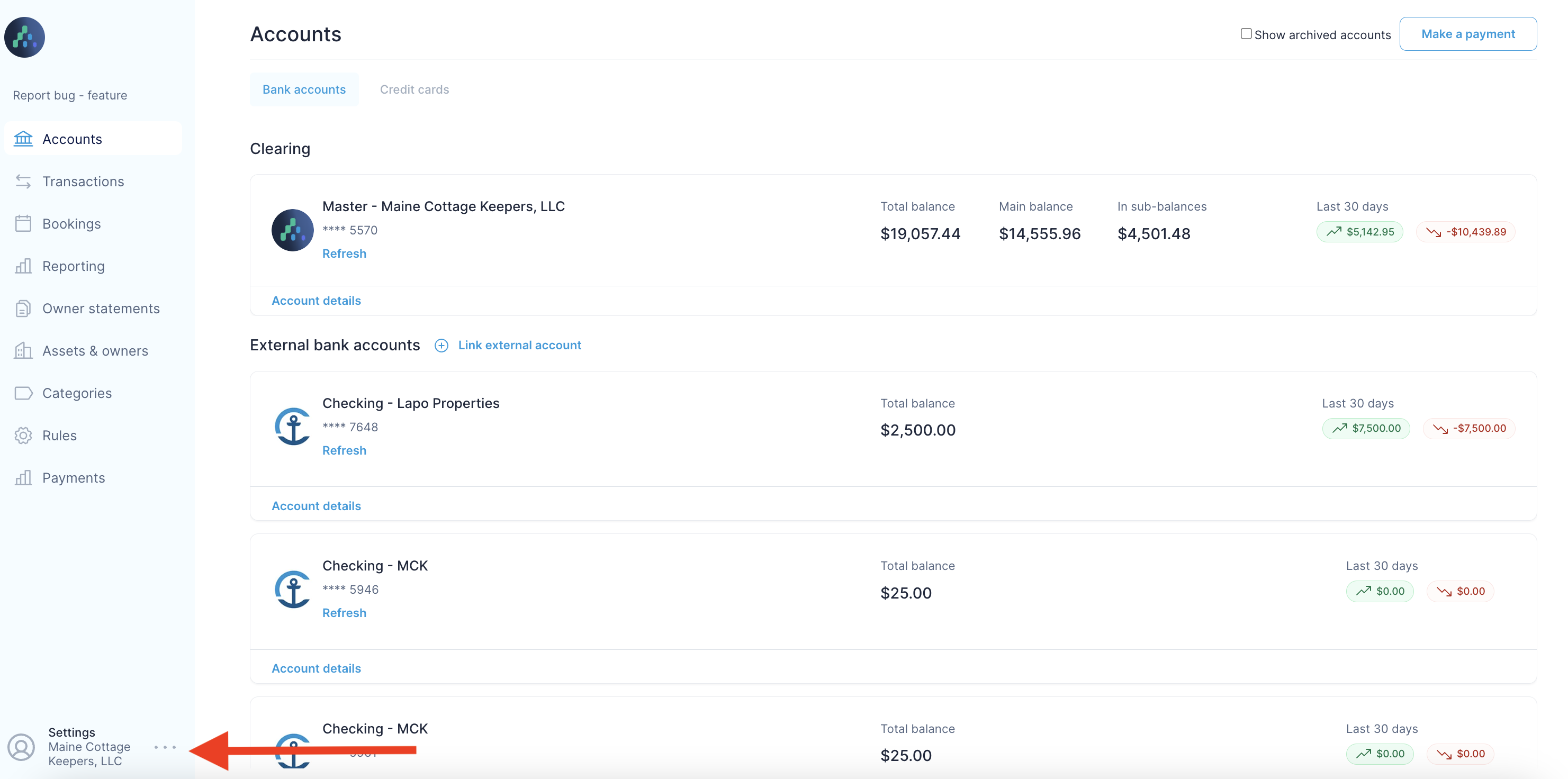 How to integrate Clearing’s Financial Management Software with Lodgify ...