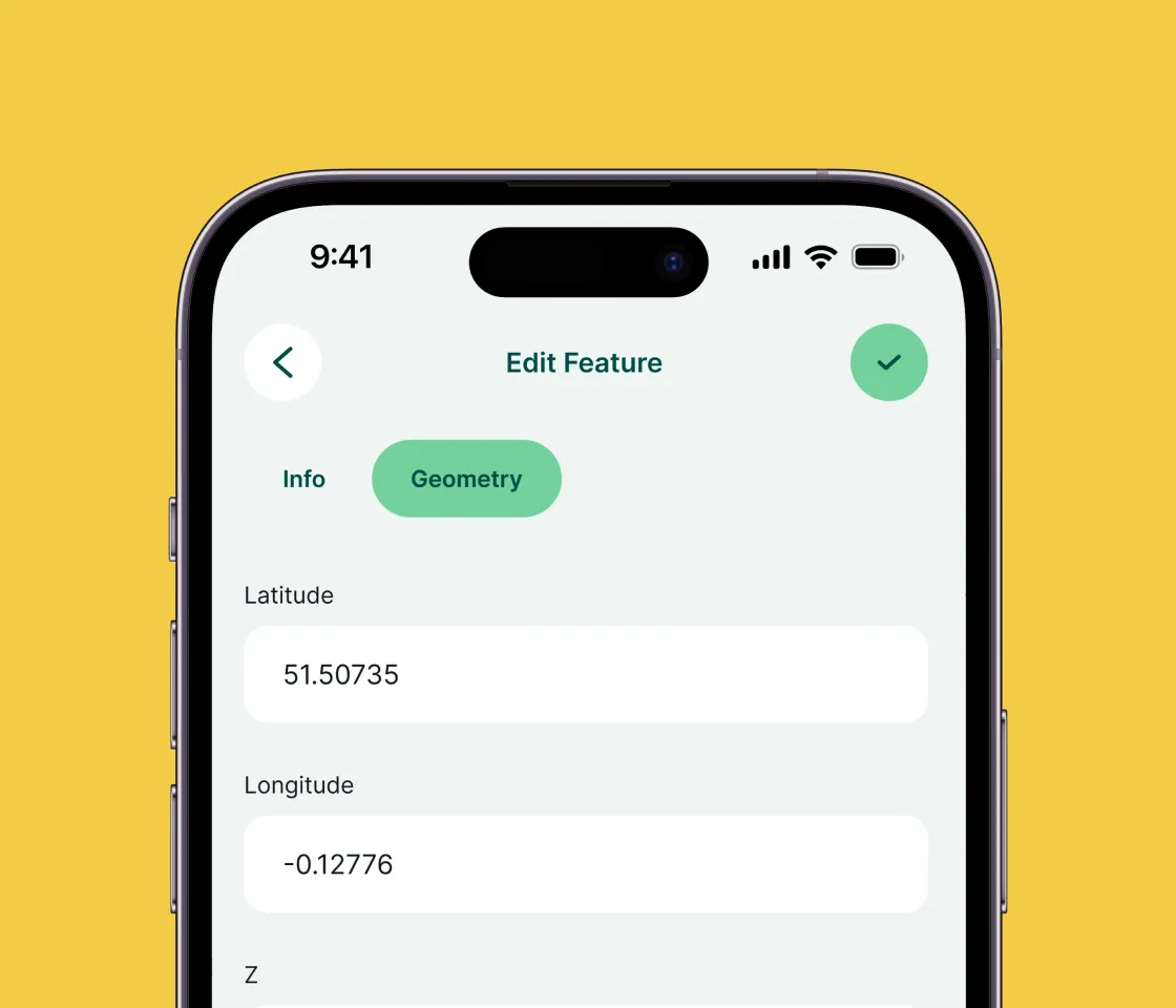 Customisable Forms | Mergin Maps