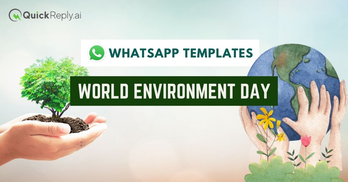 WhatsApp Templates for World Environment Day