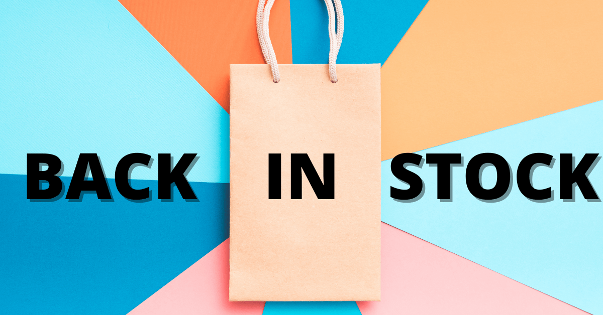 Back In Stock Template 1 - WhatsApp Template
