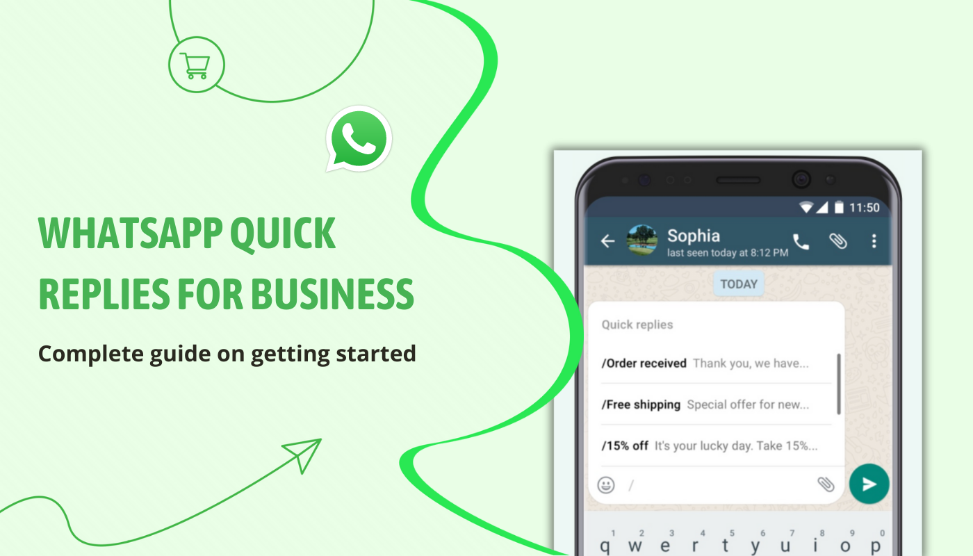 Guide to Using WhatsApp Quick Replies for Your eCommerce Business
