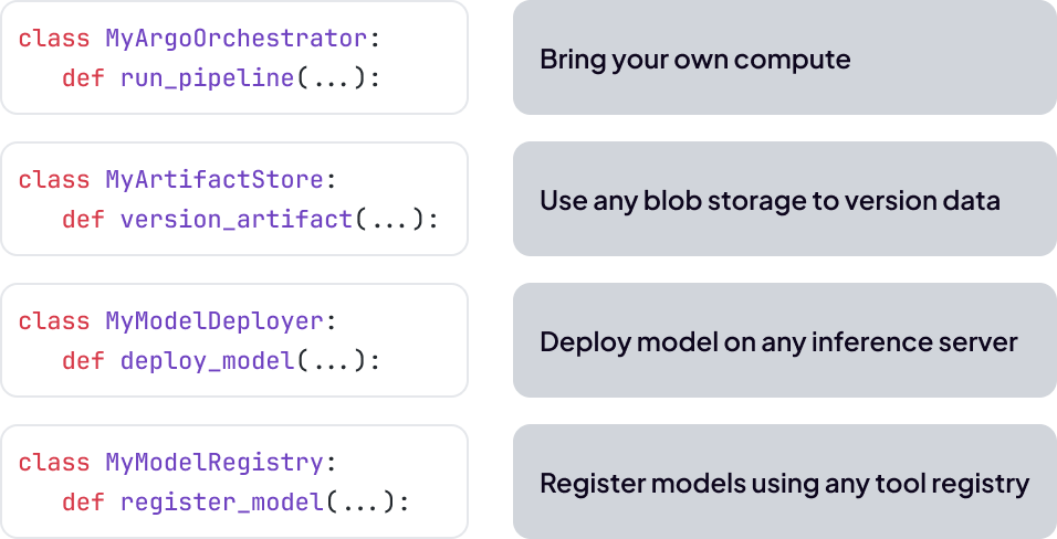 MLOps framework for infrastructure agnostic ML pipelines