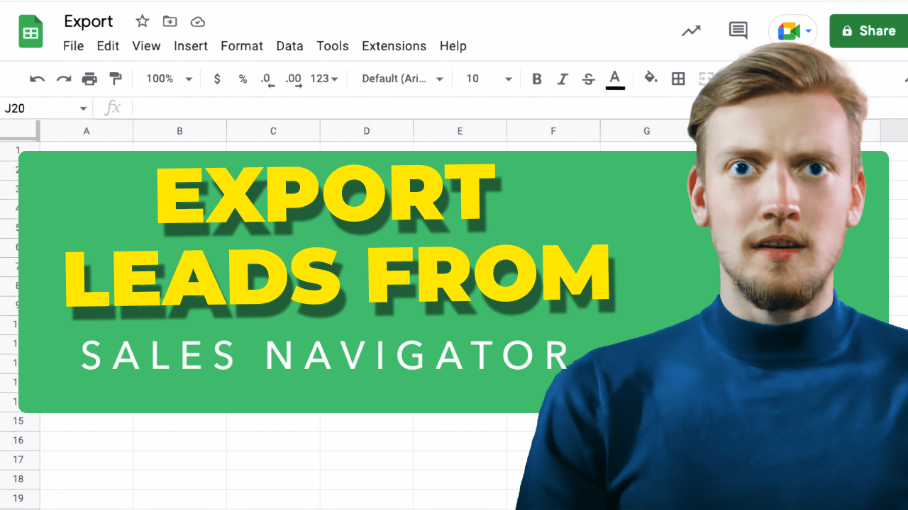 Effortlessly Export Leads from LinkedIn Sales Navigator to Excel