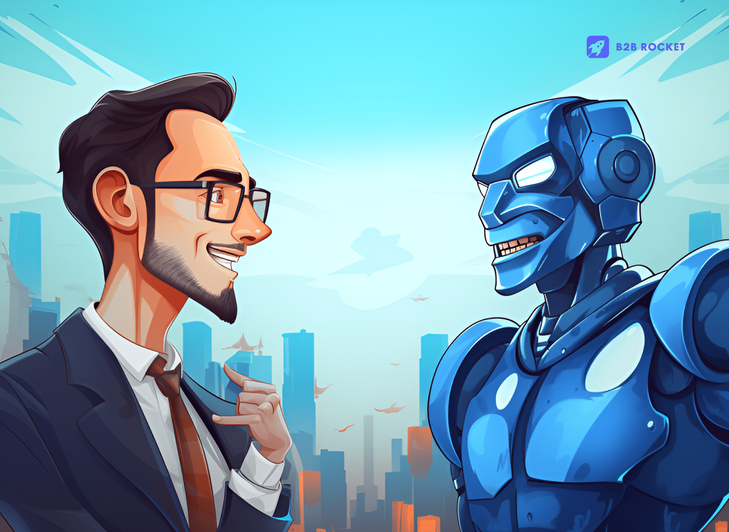 Chatbot vs. Human: A Comparison for Efficient B2B Lead Qualification