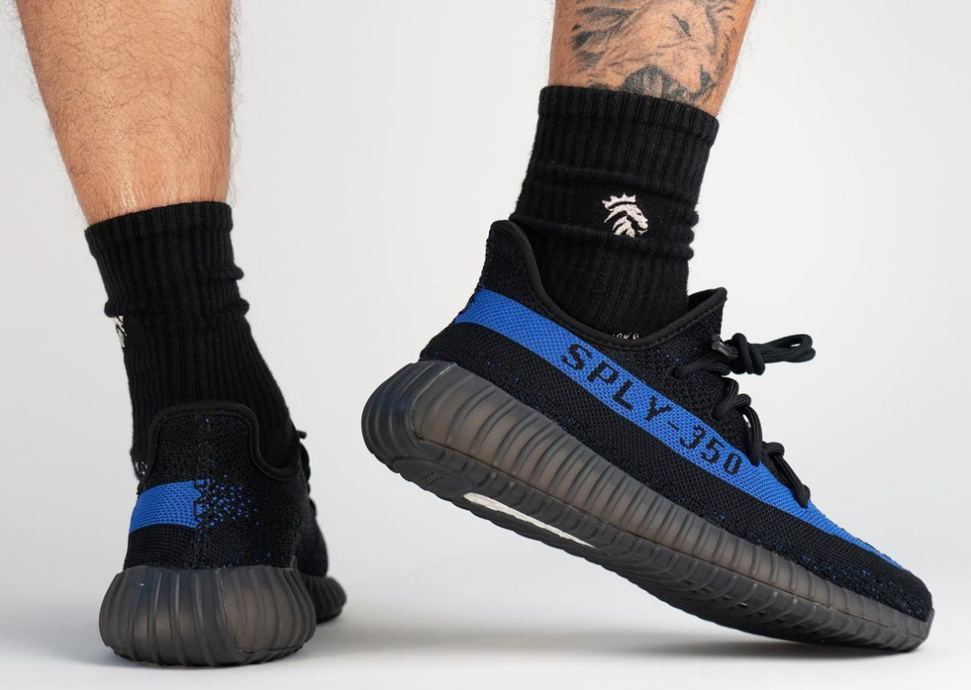 The adidas Yeezy Boost 350 V2 Arrives In Dazzling Blue - Sneaker News