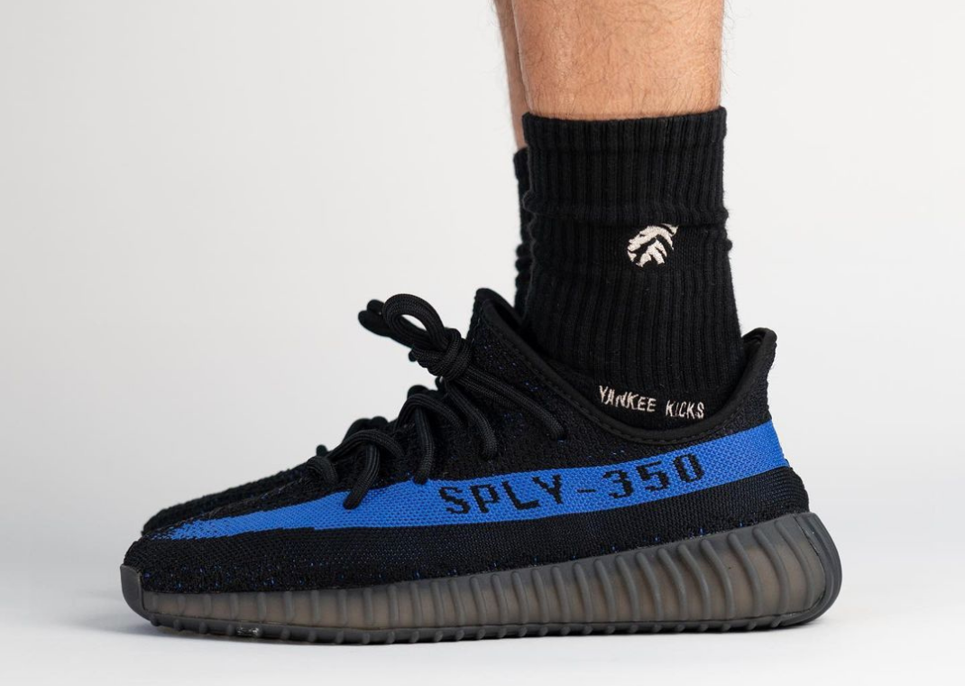The adidas Yeezy Boost 350 V2 Arrives In Dazzling Blue - Sneaker News