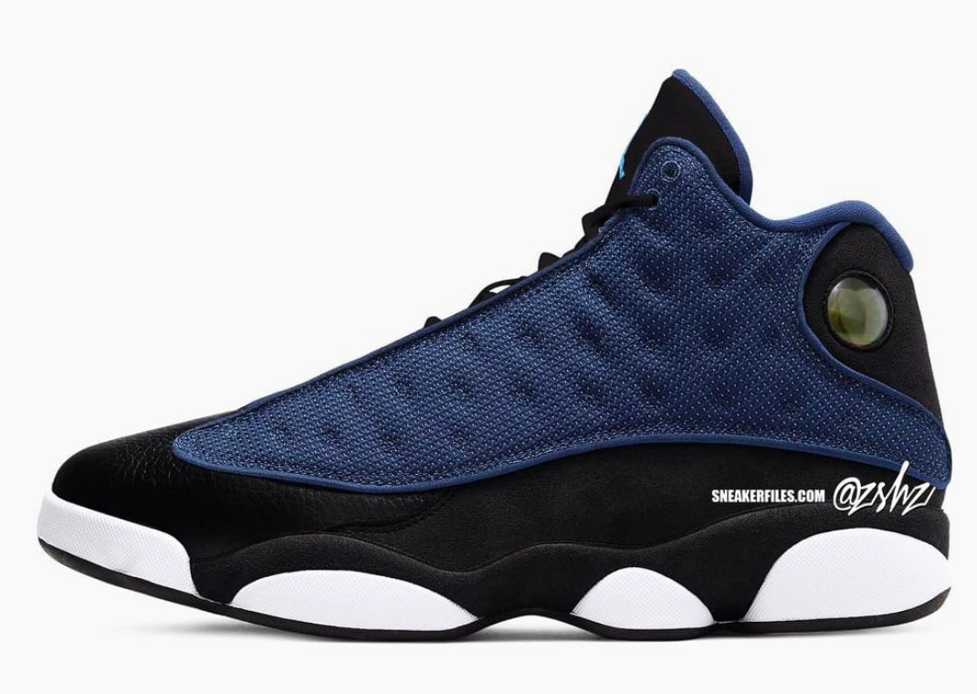 Official Look Air Jordan 13 Retro Brave Blue - Sneaker News