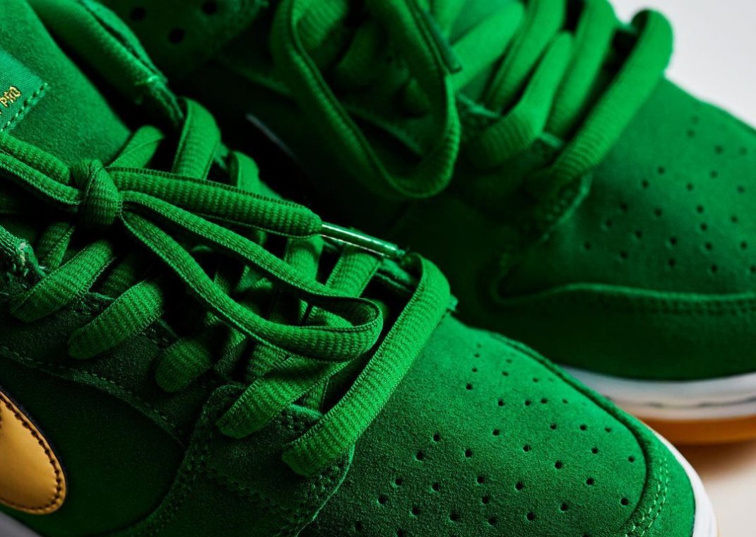 The Nike SB Dunk Low Gets A St. Patrick's Day Makeover - Sneaker News