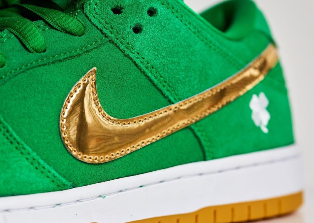 The Nike SB Dunk Low Gets A St. Patrick's Day Makeover - Sneaker News