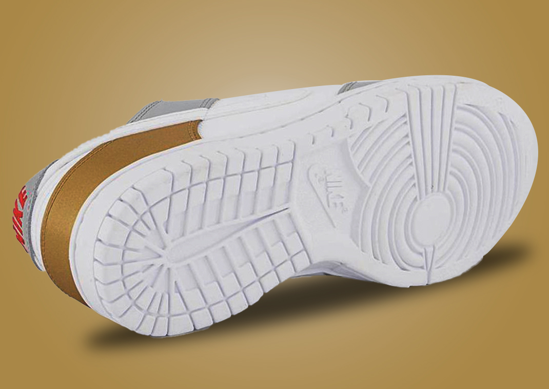 Silver And Gold Comes To The Women's Nike Dunk Low - Sneaker News