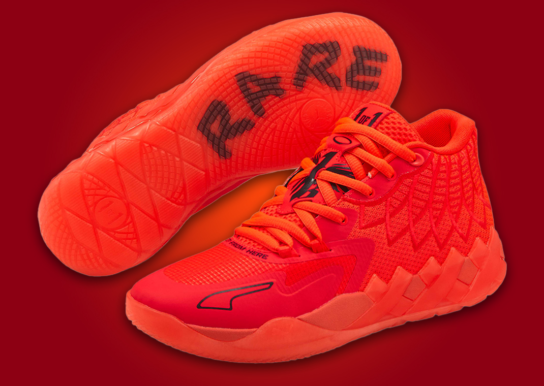 LaMelo Ball's Puma MB.01 Debuts In Red Blast - Sneaker News