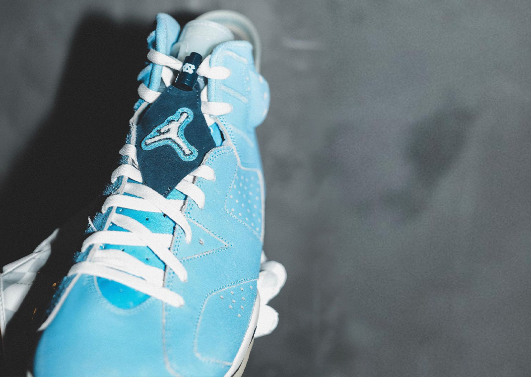 Custom Jordan 6 Carolina
