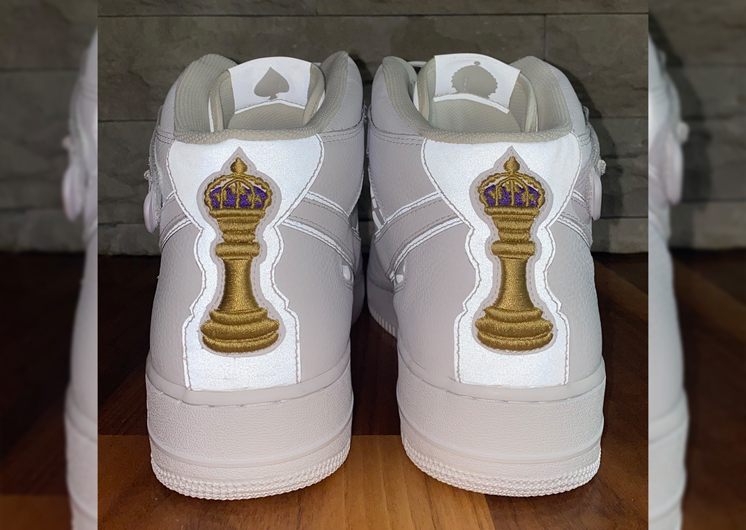 LeBron James Gets A 1-Of-1 LA Inspired Nike Air Force 1 - Sneaker News