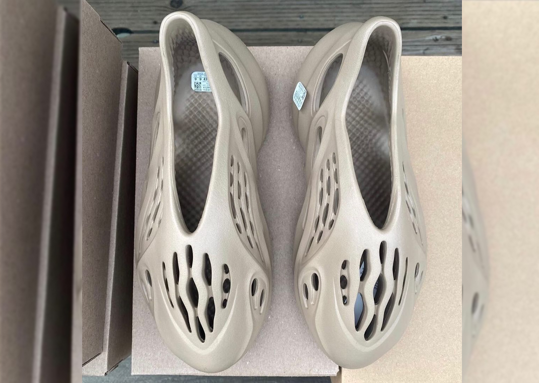 adidas Yeezy Foam Runner Surfaces In Mist - Sneaker News